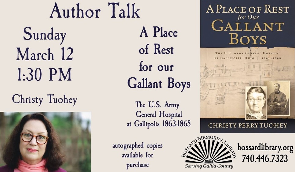 Civil War Author Talk | Bossard Memorial Library